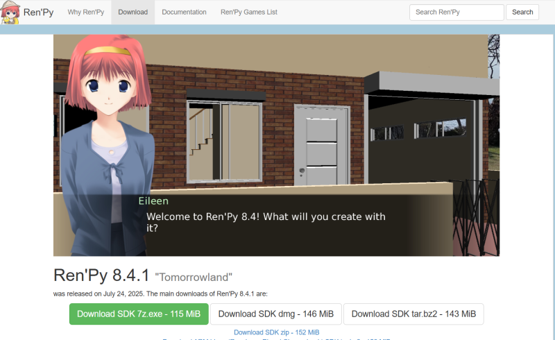 Ren’py – Engine de desenvolvimentos de Visual Novels – Professor Alessander